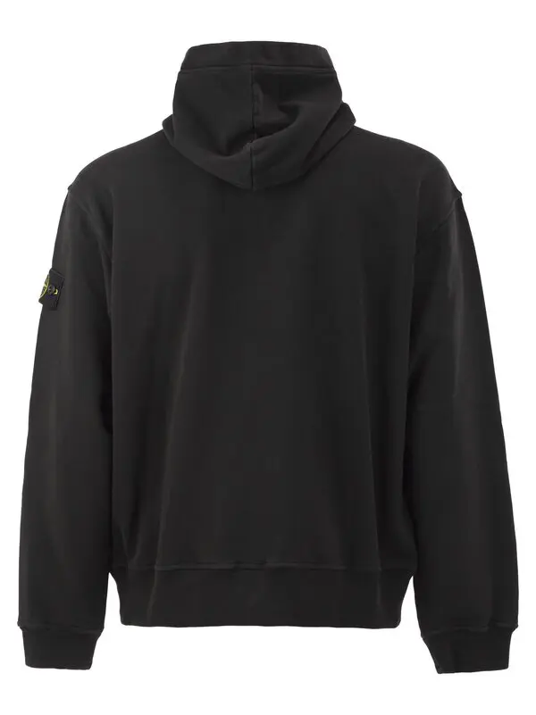 Stone Island Oversized Hoodie With Raglan Sleeves