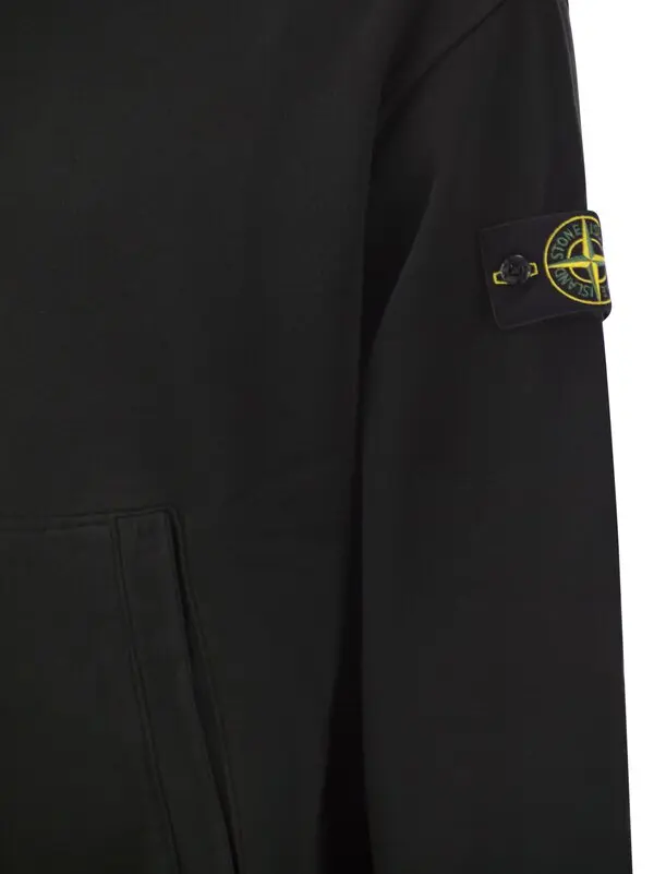Stone Island Oversized Hoodie With Raglan Sleeves