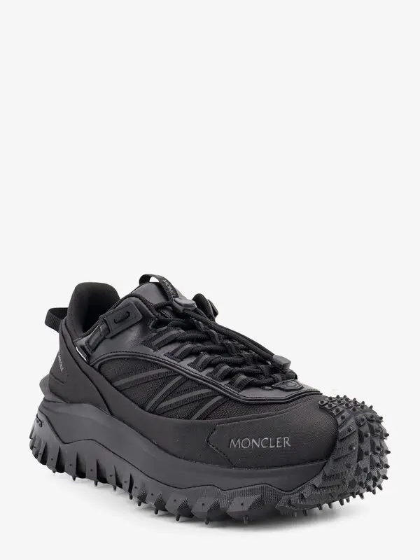 Moncler Trailgrip Gtx Nylon And Leather Sneakers With Gore-tex Inserts - Multicolor