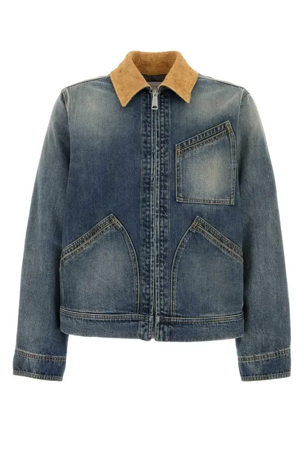 Alexander McQueen Denim Jacket - Blue