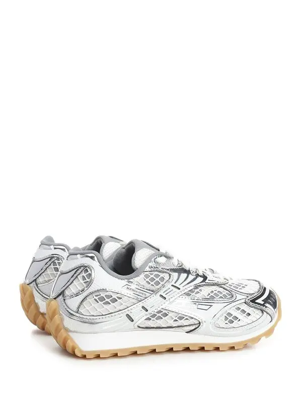 Bottega Veneta Orbit Sneaker - Silver