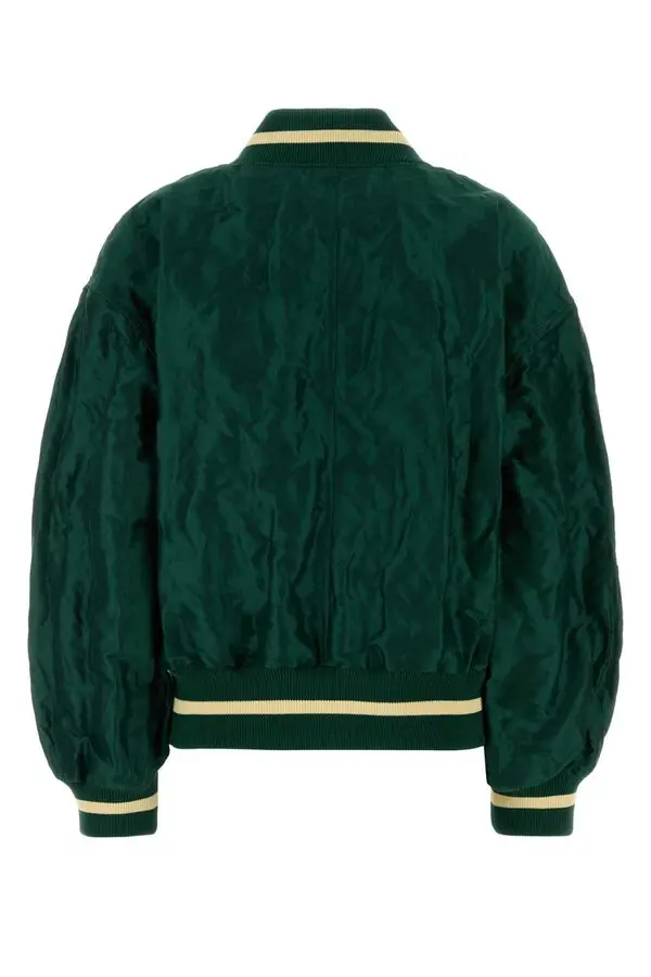 Loewe Dark Tech Fabric Bomber Jacket