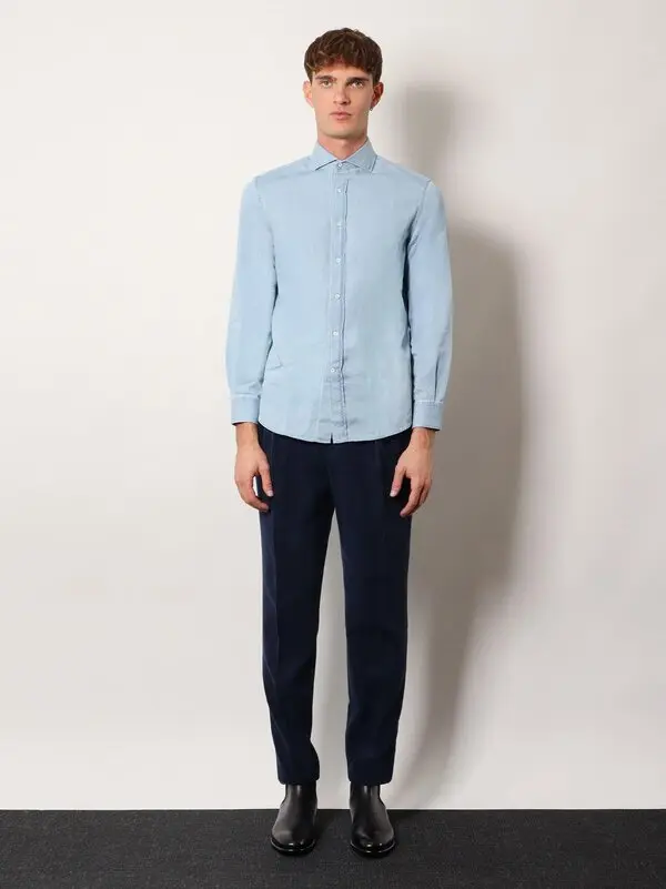 Brunello Cucinelli Cotton Shirt - Multicolor