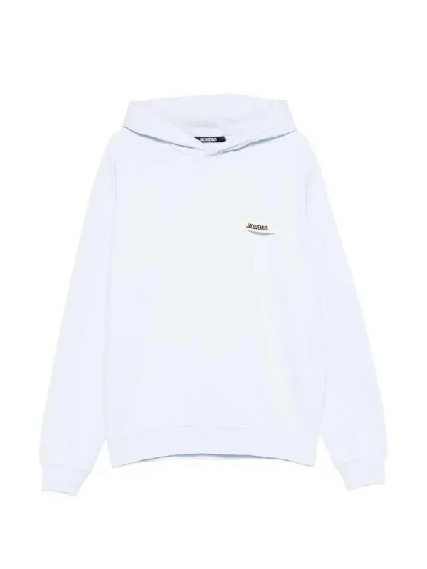 Jacquemus Logo Hoodie - Blue