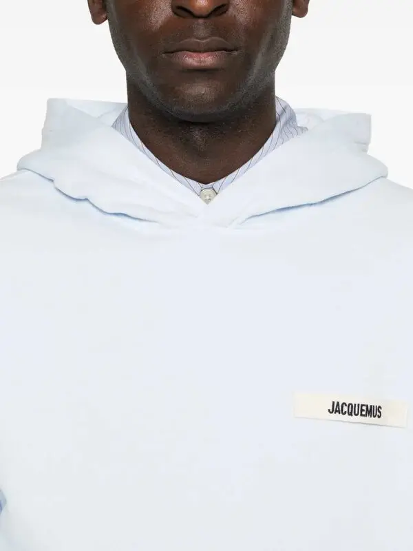 Jacquemus Logo Hoodie - Blue