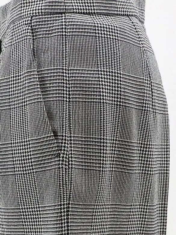 Max Mara Virgin Wool Prince Of Wales Check Shorts - Multicolor