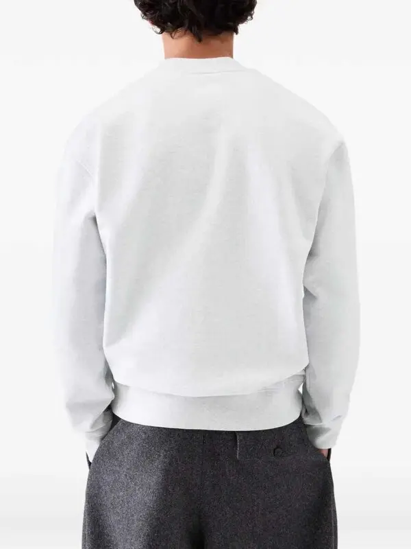 Jacquemus Crewneck Sweatshirt With Logo And Patch