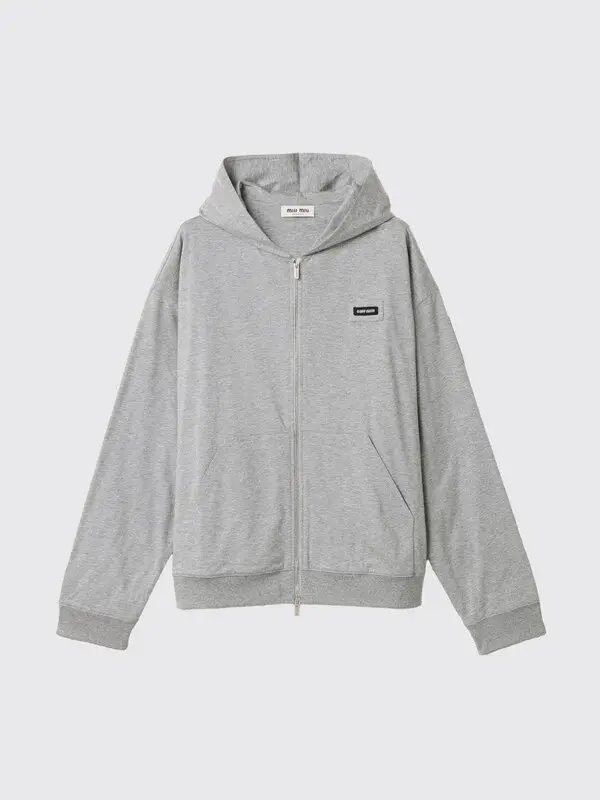Miu Miu Sweatshirt - Gray