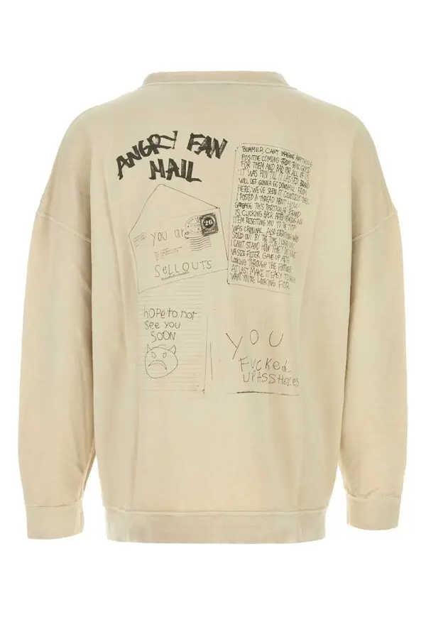Our Legacy Sand Cotton Blend Sweatshirt