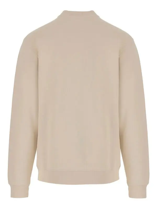 Jacquemus Grosgrain Logo Plaque Sweatshirt - Brown