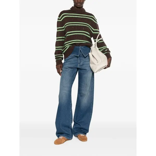 Dries Van Noten Denim Wide-leg Jeans