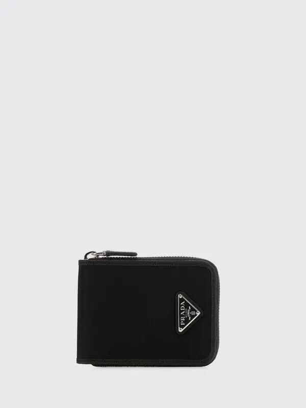 Prada Re-nylon Wallet With Logo