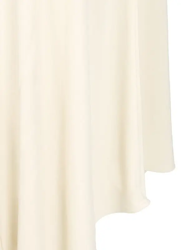 Alaïa Jersey Dress With Belt - White