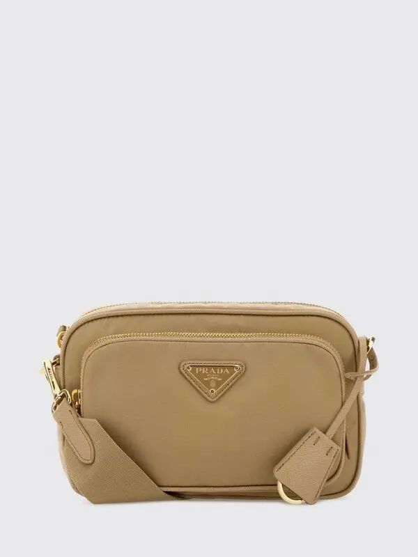 Prada Re-nylon Mini Shoulder Bag - Brown