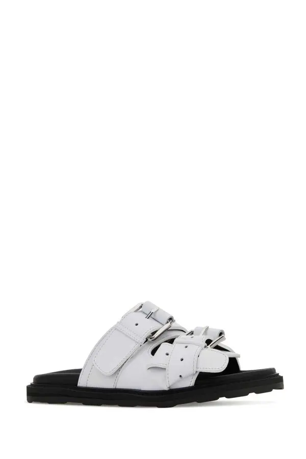 Moschino Leather Slippers