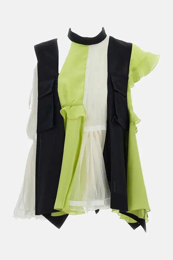 Sacai Pannelled Top