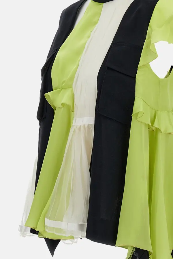 Sacai Pannelled Top