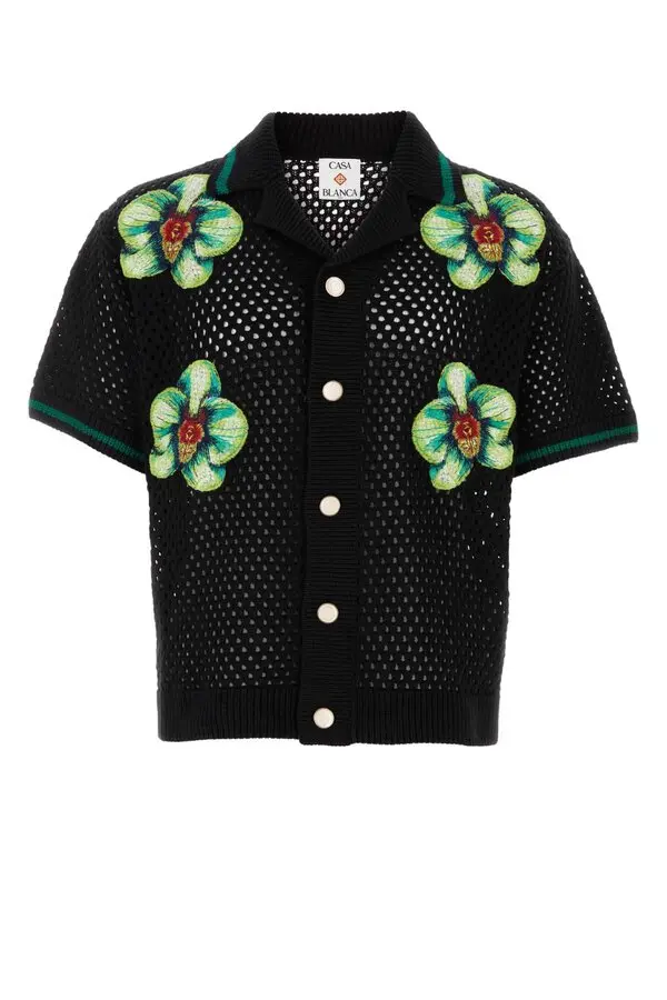Casablanca Crochet Shirt