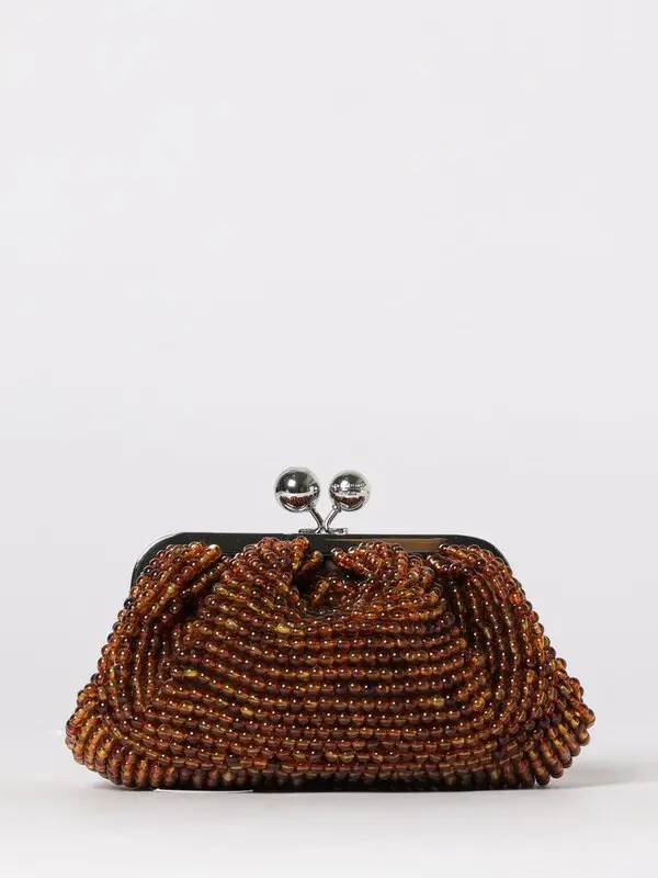 Max Mara Beaded Clutch