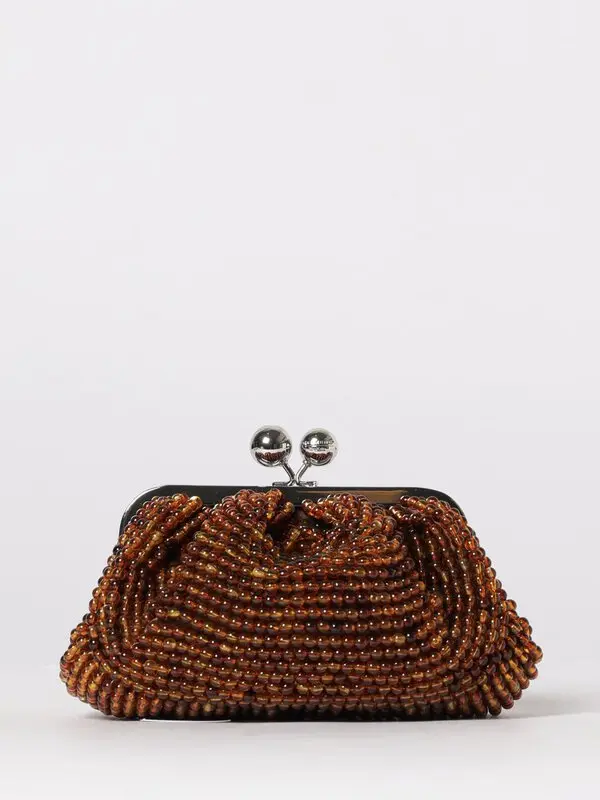 Max Mara Beaded Clutch