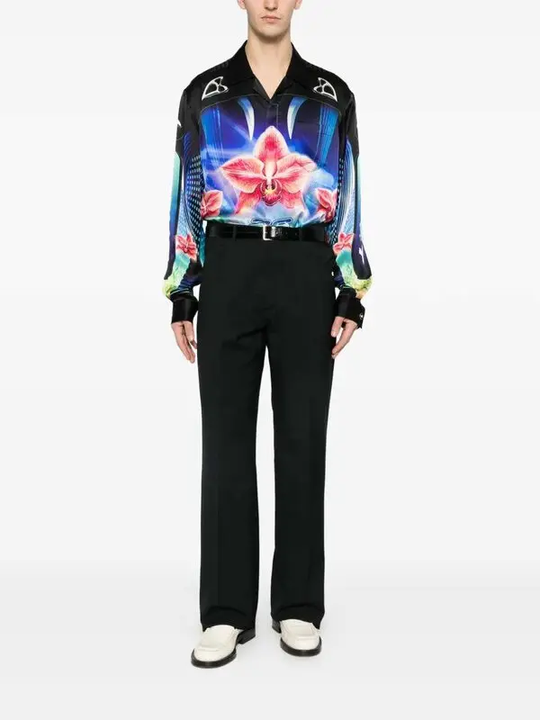 Casablanca Orchid Racer Shirt