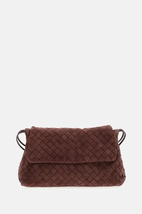 Bottega Veneta Giorno Suede Bag - Multicolor