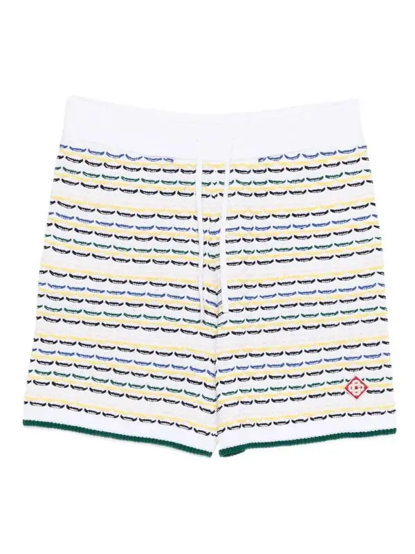 Casablanca Patterned Shorts - Multicolor