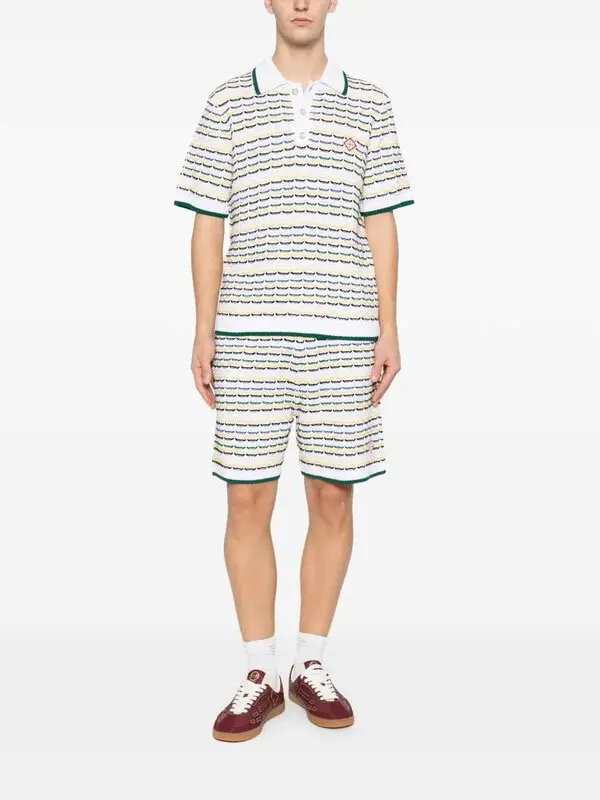 Casablanca Patterned Shorts