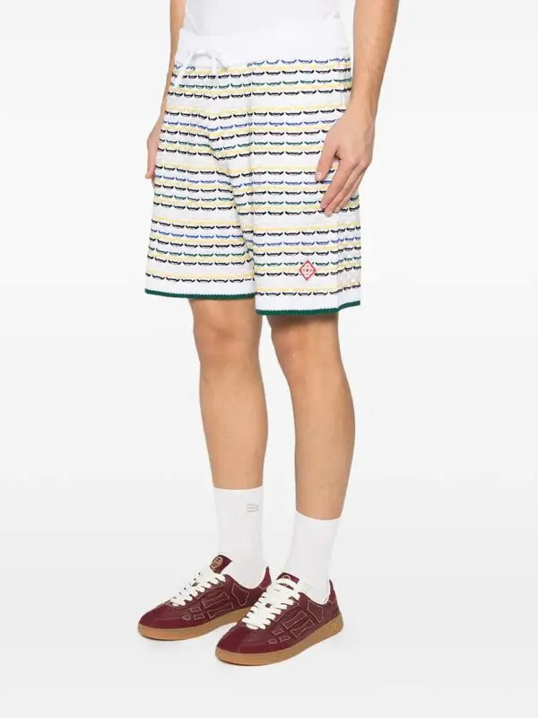 Casablanca Patterned Shorts