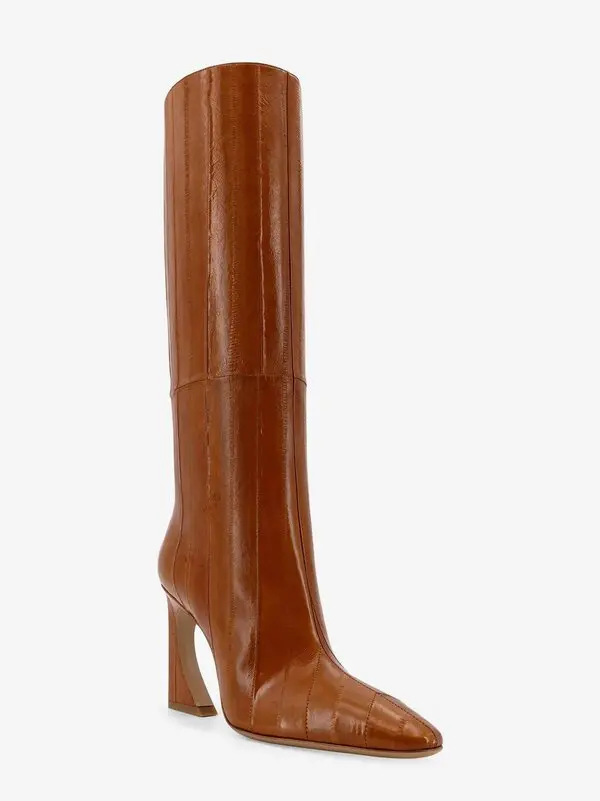 Fendi Arco Hagfish Leather Boots
