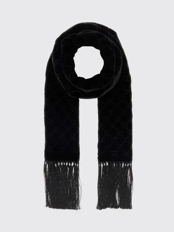 Gucci Gg Velvet Scarf