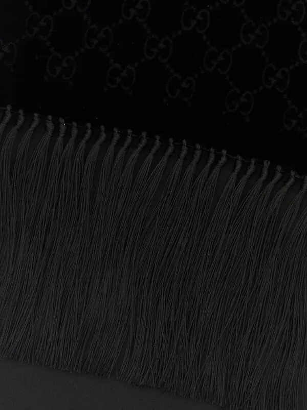 Gucci Gg Velvet Scarf