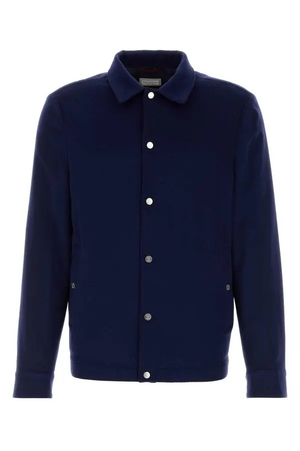 Brunello Cucinelli Cashmere Jacket - Blue