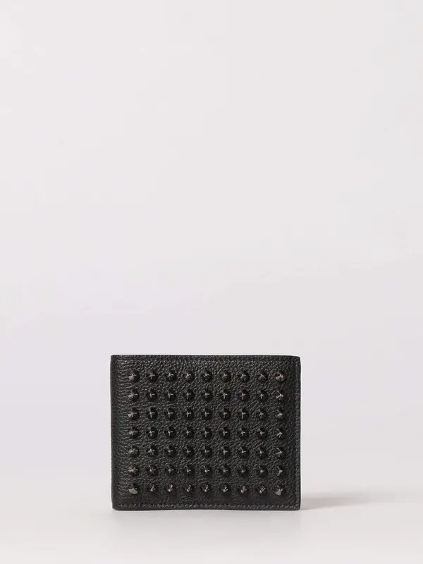 CHRISTIAN LOUBOUTIN Funky Grained Leather Wallet