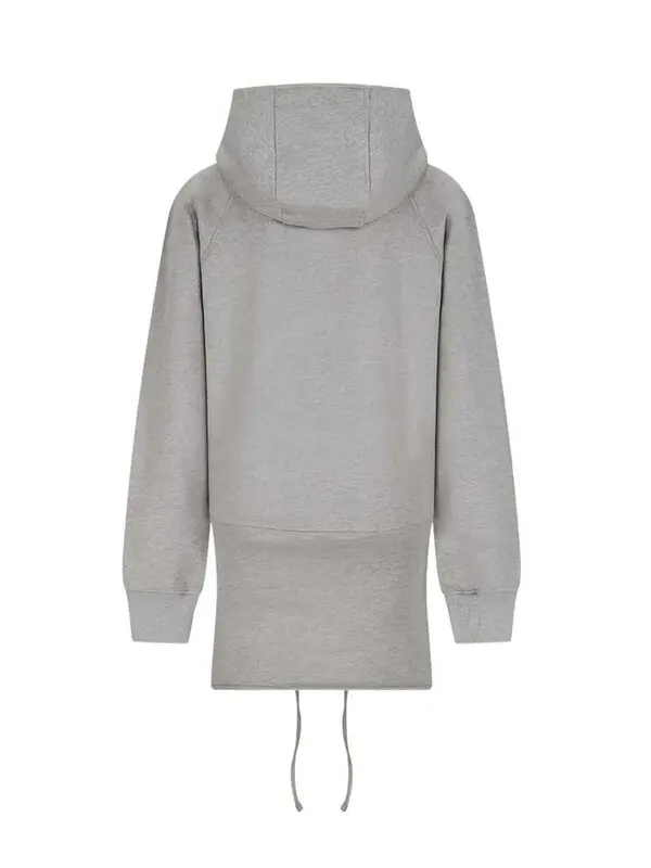 Attico American Fleece Mini Dress - Gray