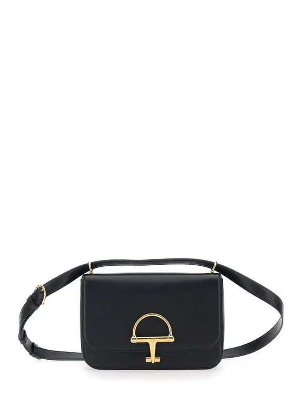 Gucci Leather Shoulder Bag - Black