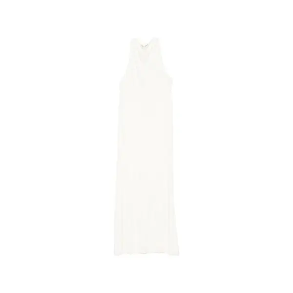 Cult Gaia Halterneck Evening Dress - White