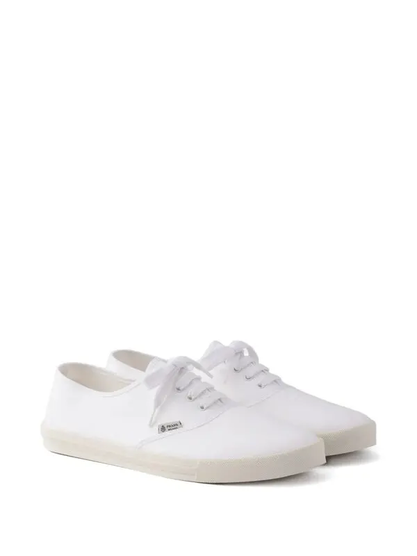 Prada Drill Fabric Sneakers