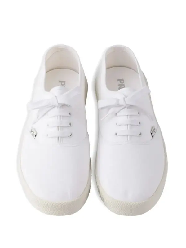 Prada Drill Fabric Sneakers