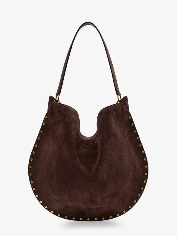 Isabel Marant Étoile Oskan Hobo Suede Shoulder Bag - Multicolor