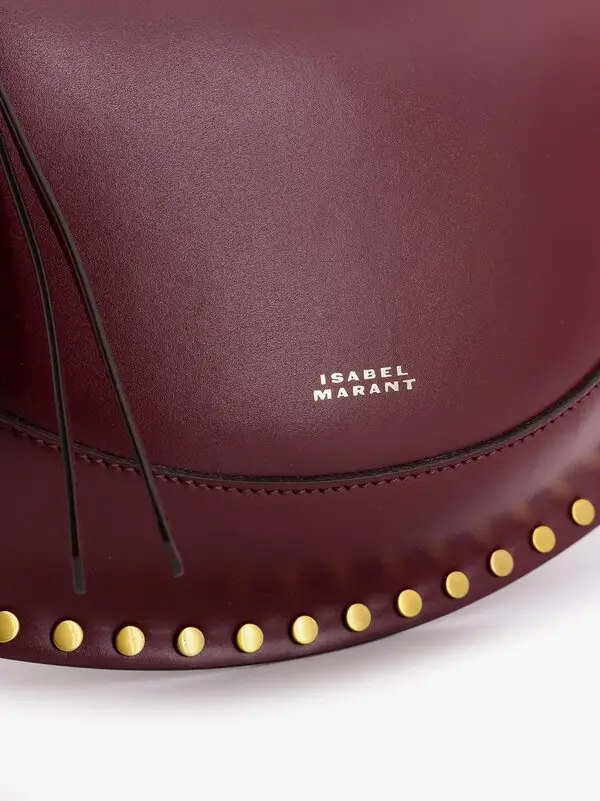 Isabel Marant Étoile Naoko Leather Crossbody Bag - Red