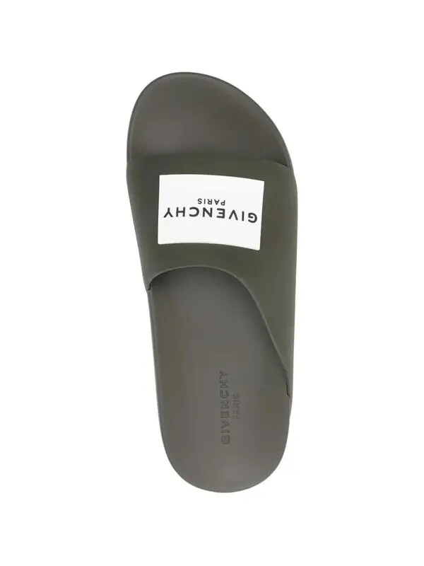 Givenchy Logo Slide Sandals