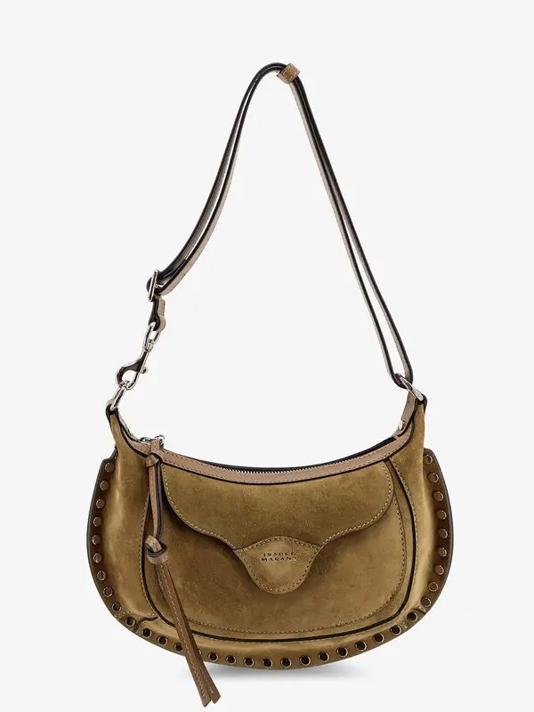 Isabel Marant Étoile Oskan Moon Suede Shoulder Bag - Multicolor