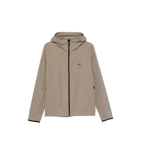BOSS Neutrals Jackets Hooded Jackets
