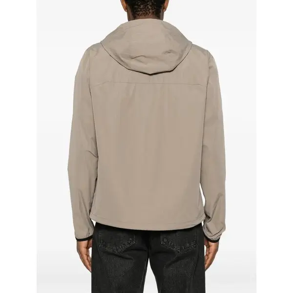 BOSS Neutrals Jackets Hooded Jackets