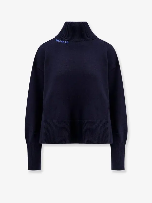 Axel Arigato Wool Blend Turtleneck Sweater - Multicolor