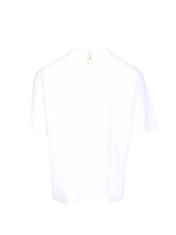 Jacquemus T-shirt With Writing - White