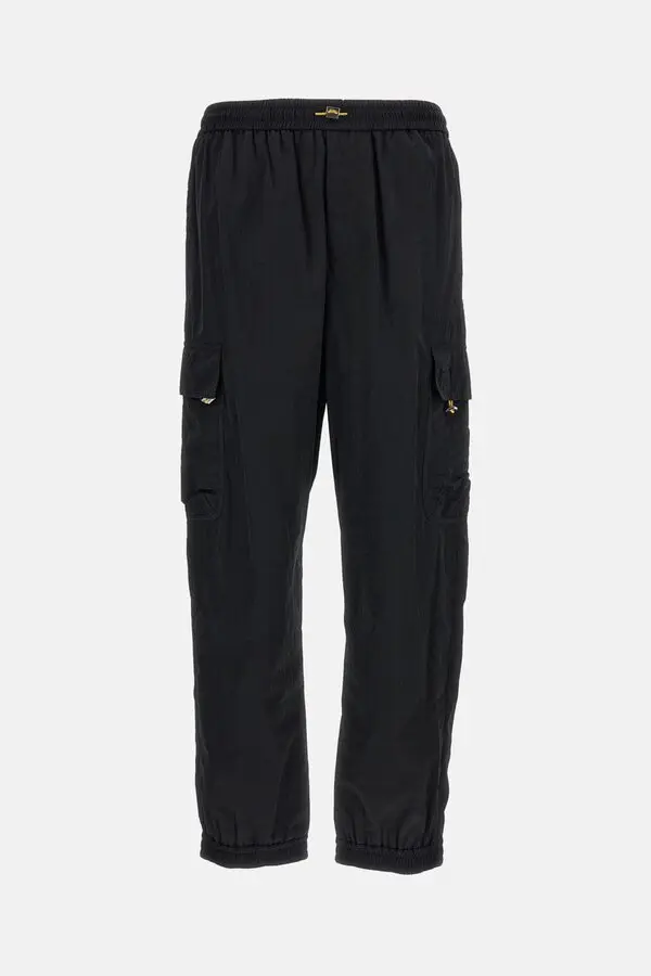 Fendi Trousers Fluid Nylon - Multicolor
