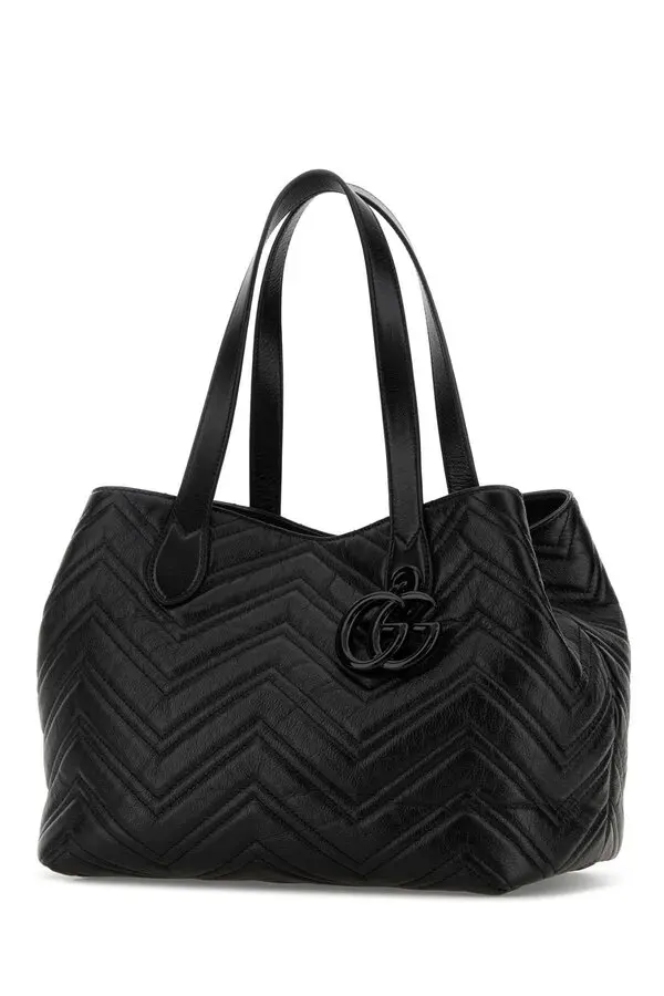 Gucci Leather Shopping Bag