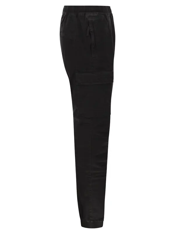 Stone Island Cargo Trousers In Cotton Twill